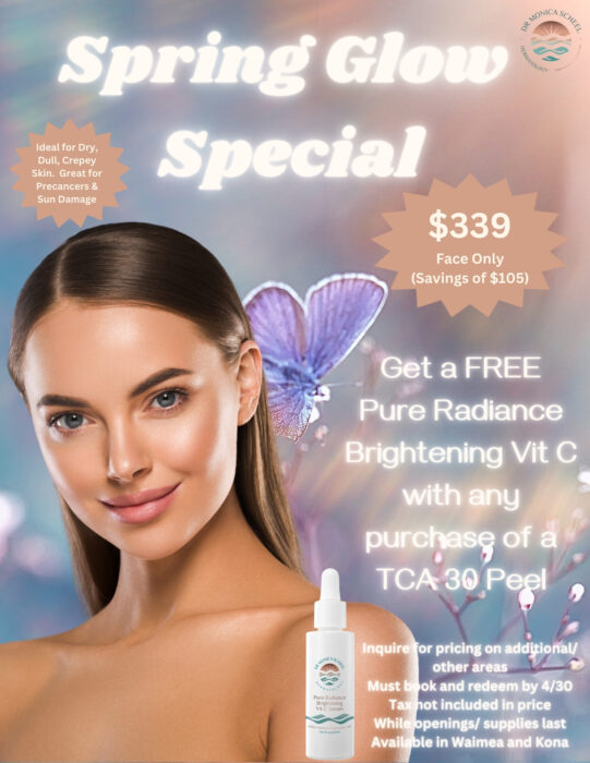 Unlock Your Radiance with Our TCA 30 Peel: Spring Glow Special | Dr ...